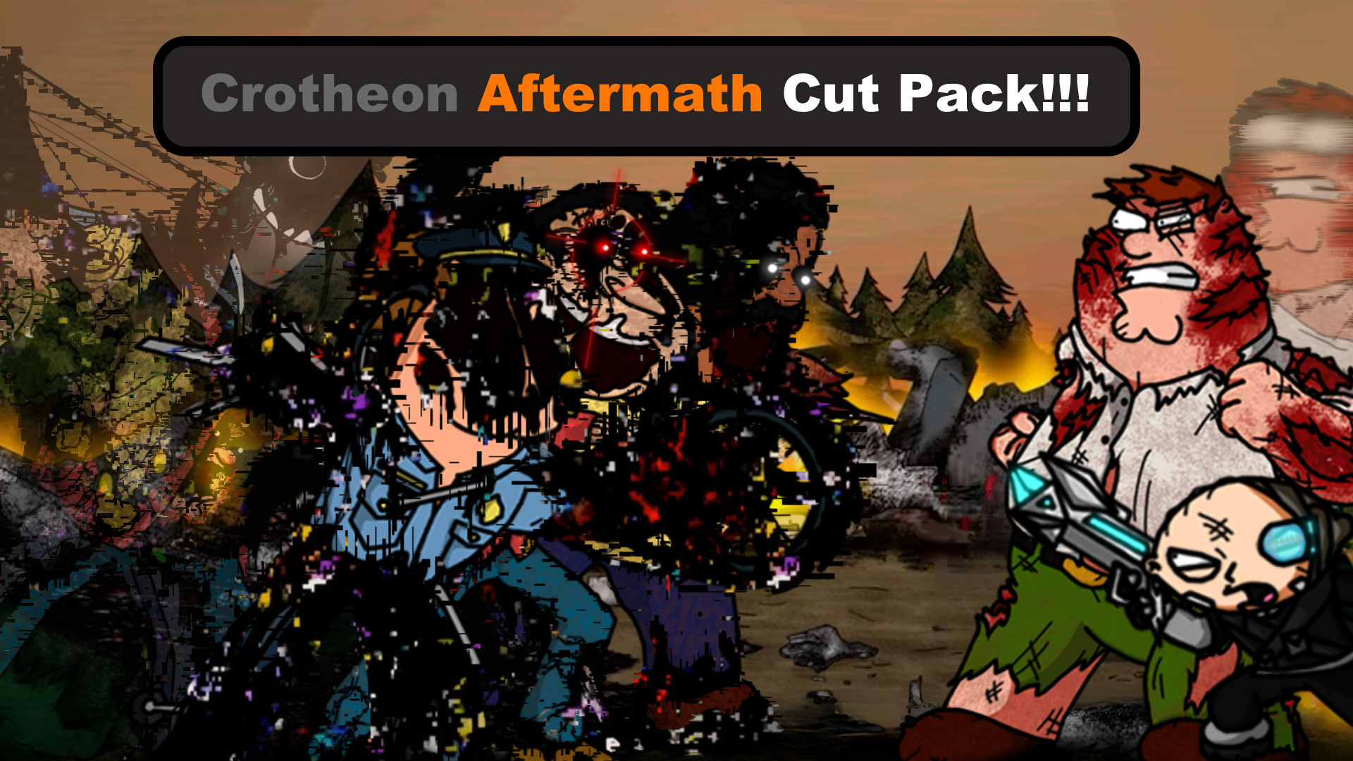 Crotheons Aftermath Cut Pack! Modding Tool for Friday Night Funkin ...