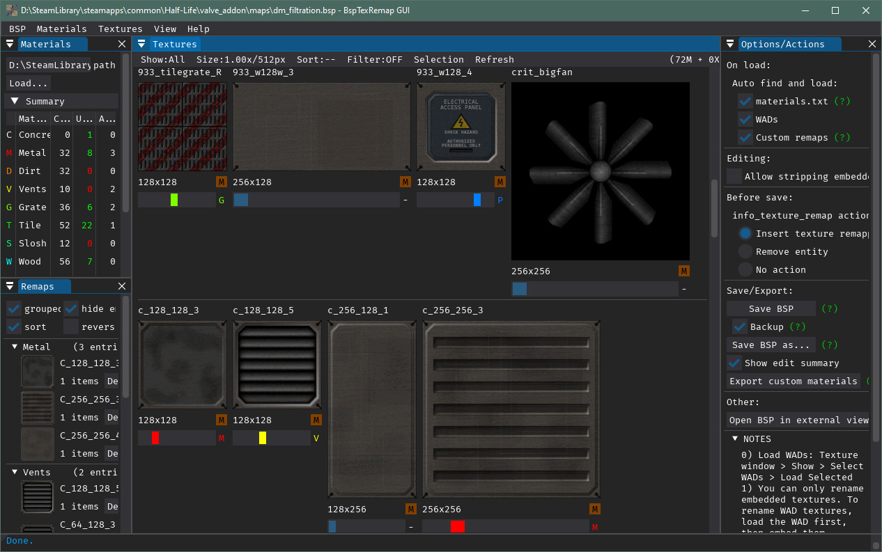 BspTexRemap Modding Tool for Goldsource Engine | GoldSrc Modding Tools