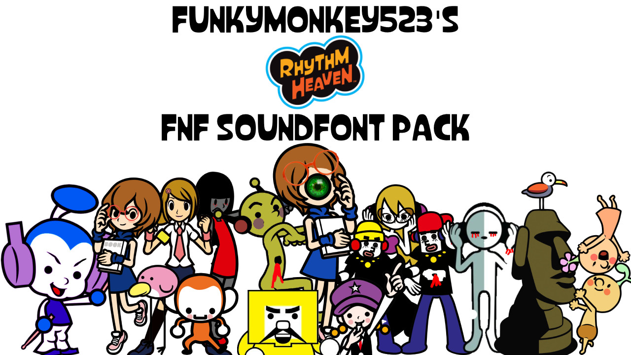 FunkyMonkey523's Rhythm Heaven Soundfonts Modding Tool for Friday Night ...