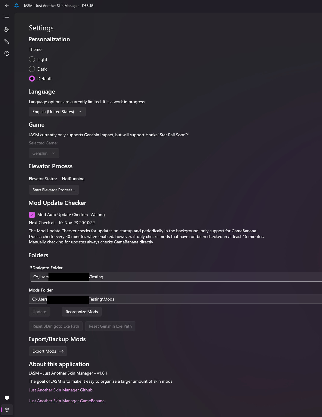 JASM - Just Another Skin Manager Modding Tool for Genshin Impact | GI Modding Tools