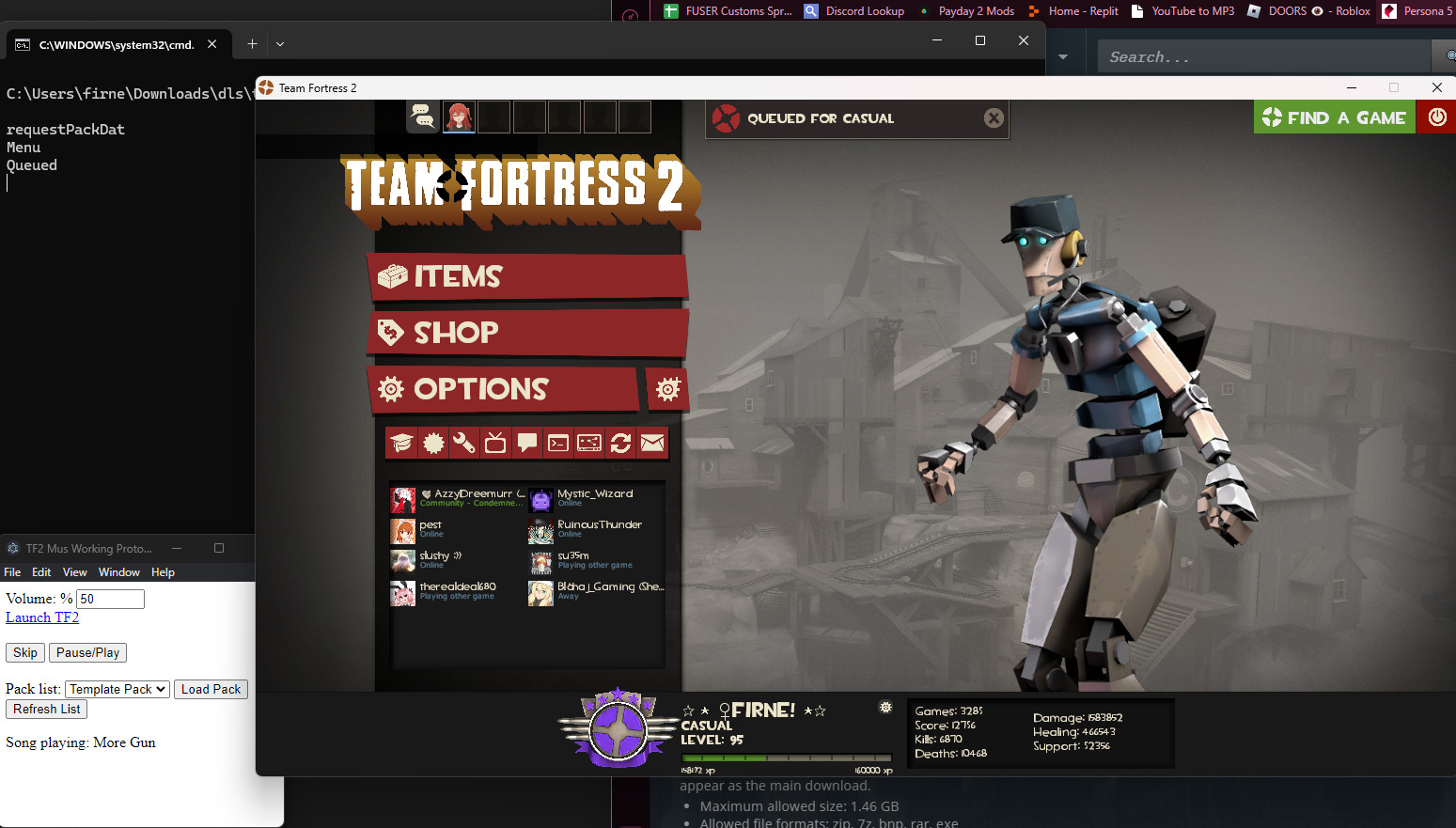 Dynamic Music (ABANDONED) Modding Tool for Team Fortress 2 | TF2 Modding Tools