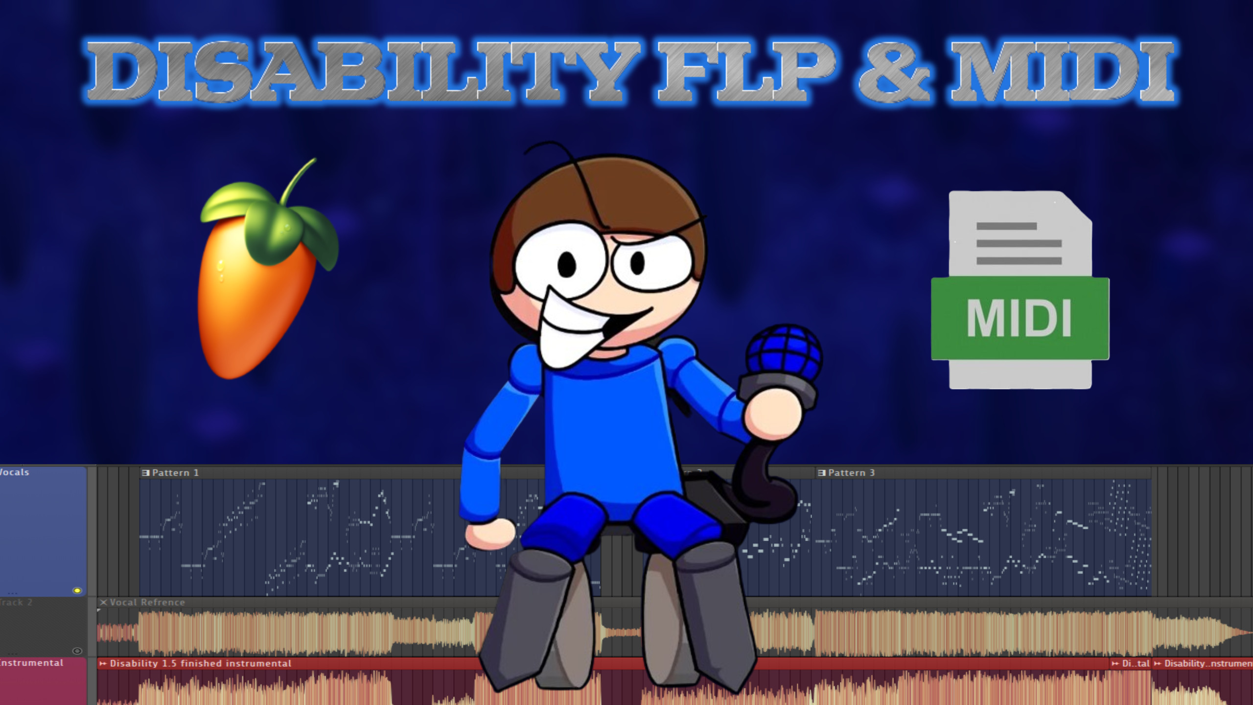 Disability 1.5 FLP Recreation +MIDI Modding Tool for Friday Night ...