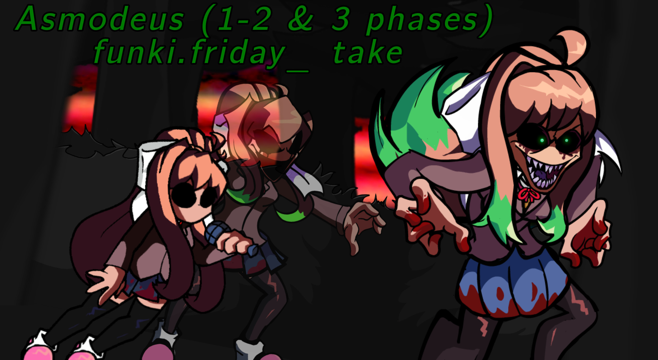 Asmodeus (1-2 & 3 phases) funki.friday_ take Modding Tool for Friday ...