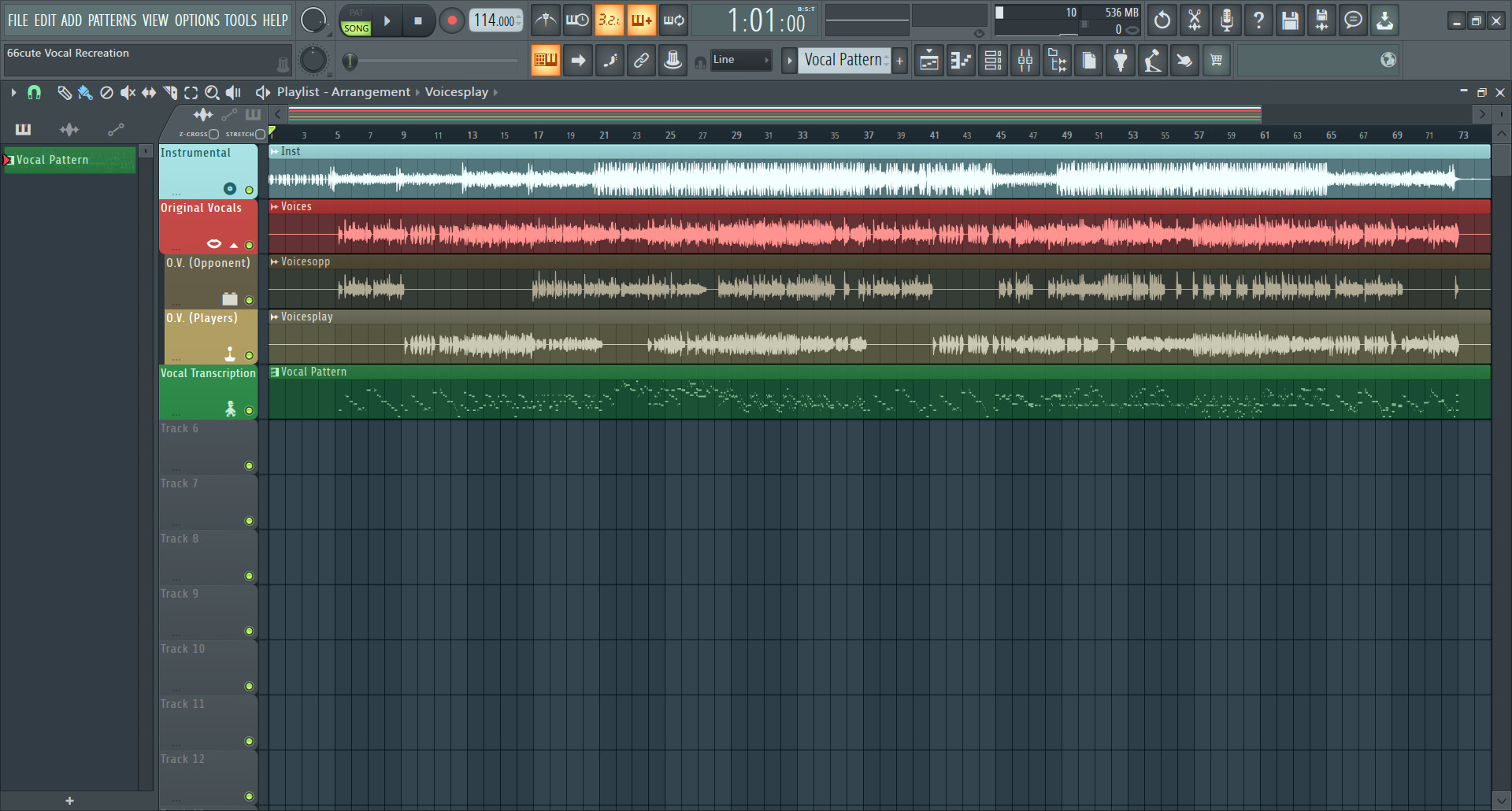 66cute Vocal FLP Modding Tool for Friday Night Funkin' | FNF Modding Tools