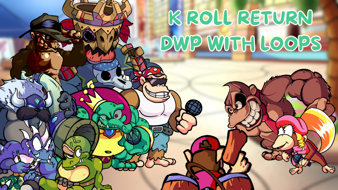 K Roll DWP WITH LOOPS Modding Tool for Friday Night Funkin' | FNF Modding Tools