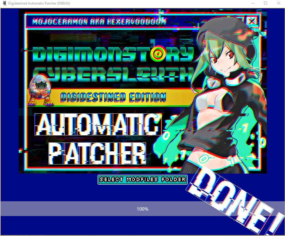 Digidestined Version Automatic Mod Patcher Modding Tool for Digimon ...