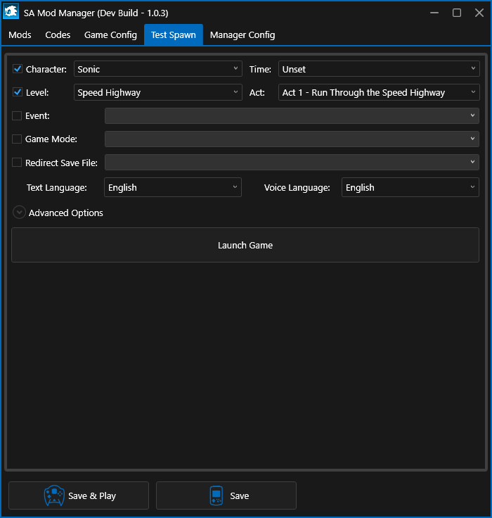SA Mod Manager Modding Tool for Sonic Adventure DX | SADX Modding Tools