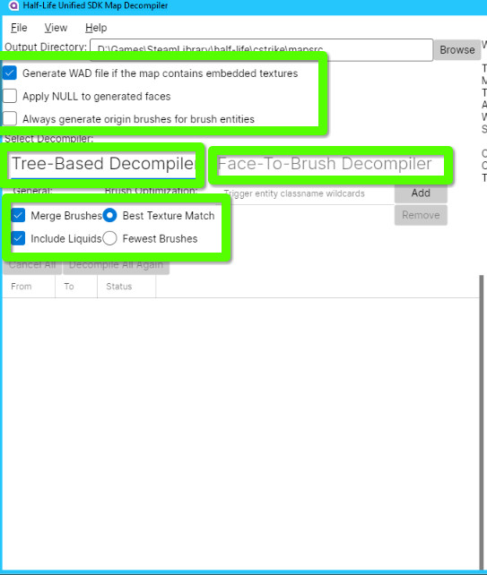 Half-Life Unified SDK Map Decompiler Modding Tool for Goldsource Engine | GoldSrc Modding Tools