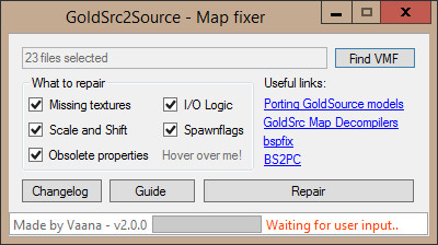 GoldSrc2Source [Map Fixer] Modding Tool for Source Engine | Source Modding Tools