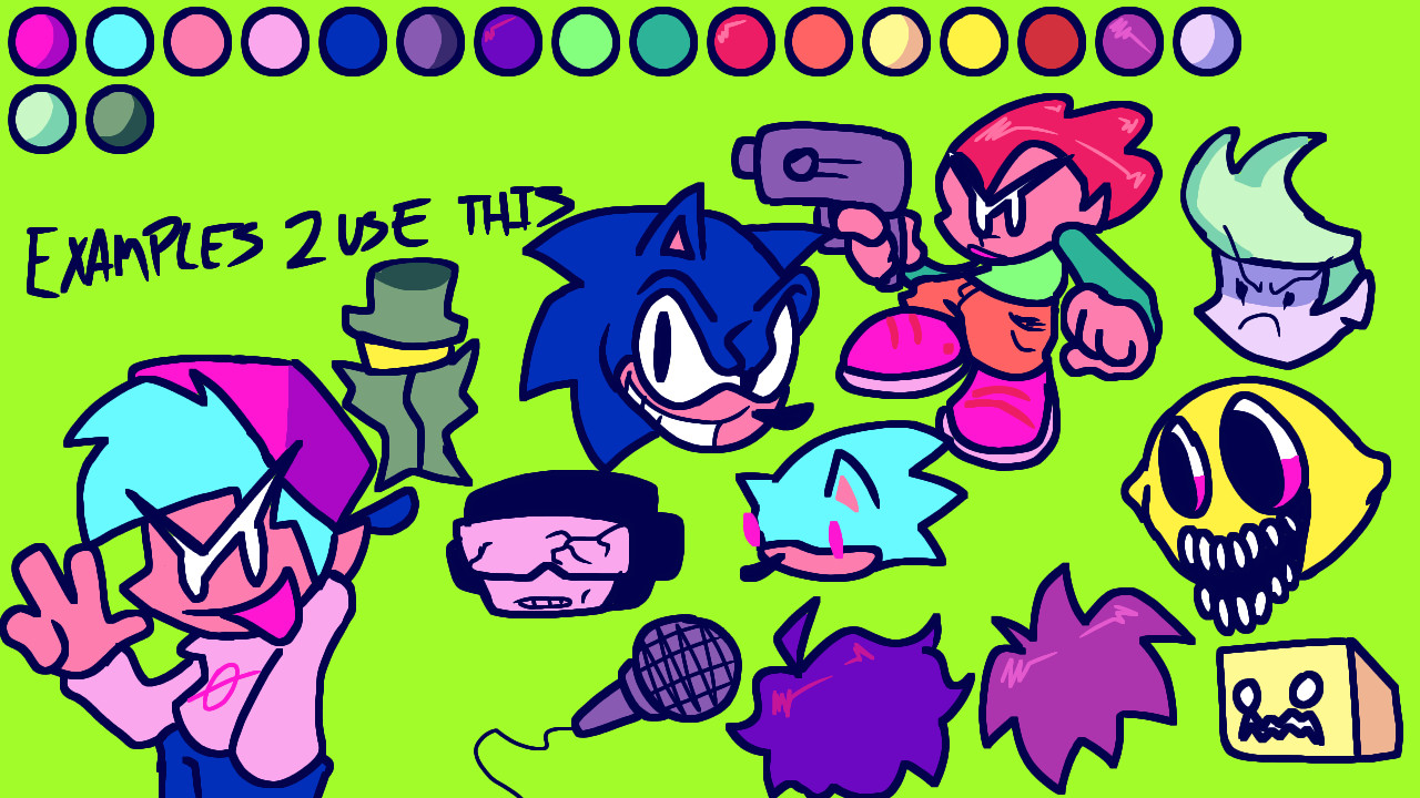 Loading Screen Color Palette Modding Tool for Friday Night Funkin ...