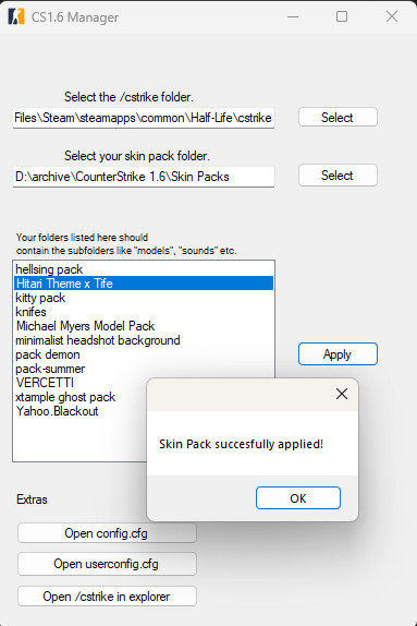 CS1.6 Manager Modding Tool for Counter-Strike 1.6 | CS1.6 Modding Tools