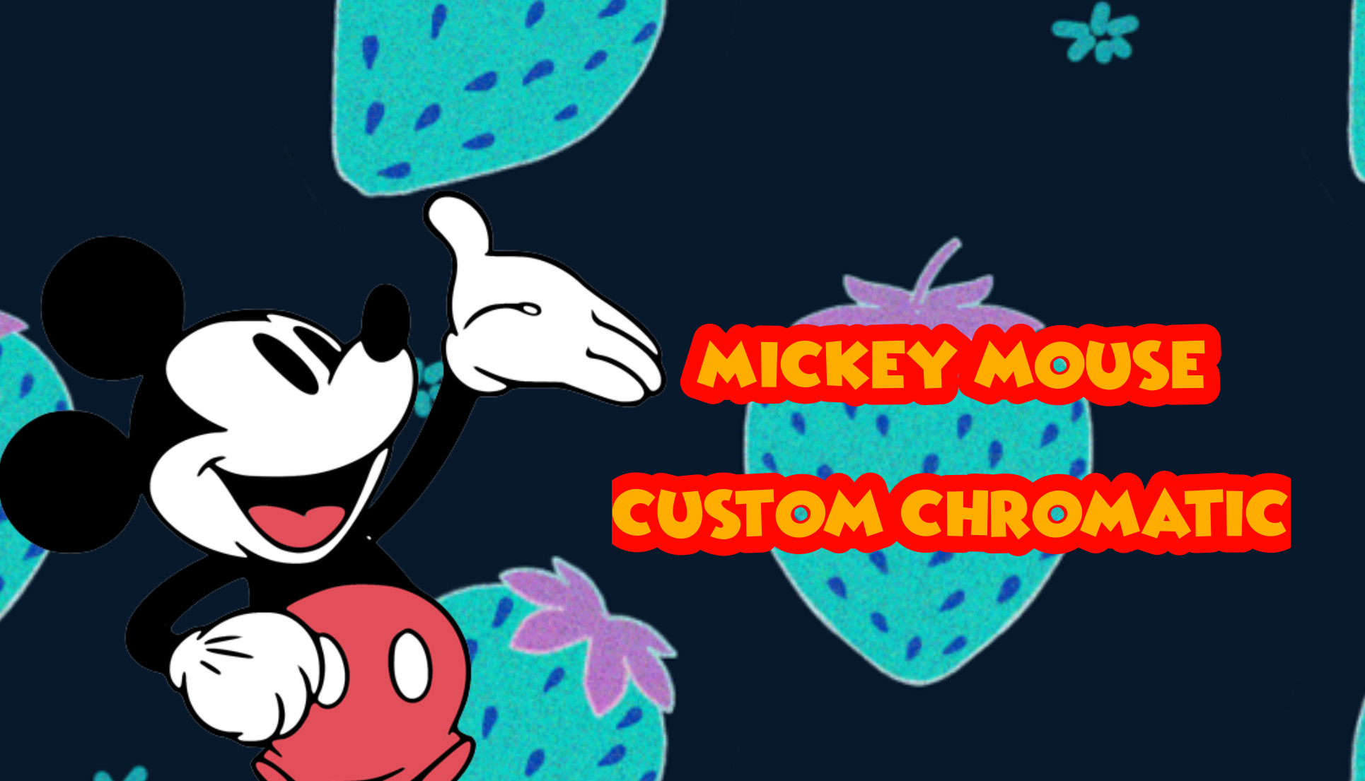 Custom Mickey Mouse chromatic Modding Tool for Friday Night Funkin ...