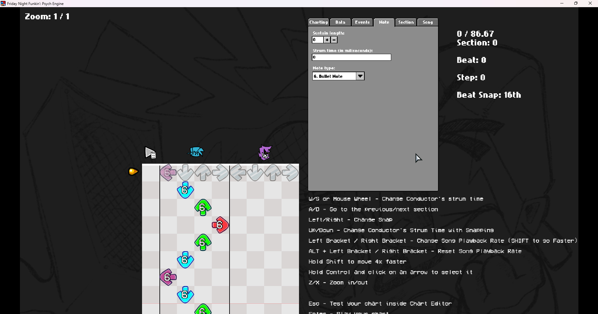 Bullet notes for Psych Engine 0.7.1h and up Modding Tool for Friday ...