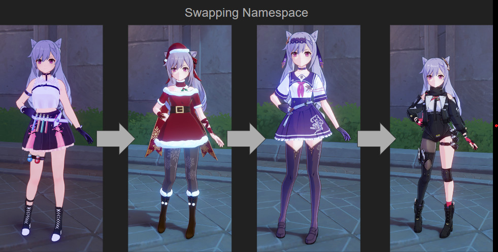 GIMI Mod Toggle Script Using Namespace Modding Tool for Genshin Impact | GI Modding Tools