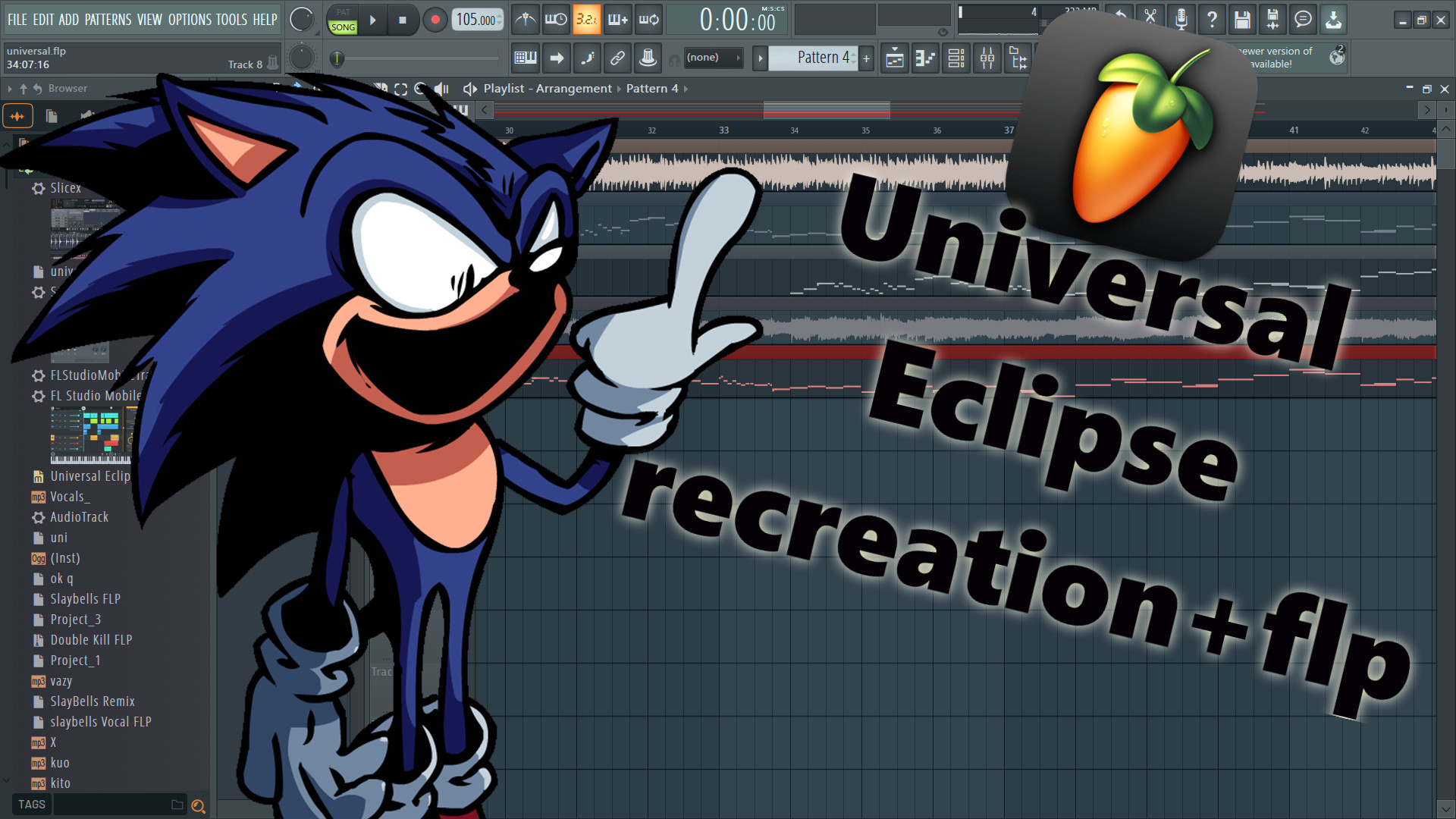 Universal Eclipse fl studio + flp Modding Tool for Friday Night Funkin' | FNF Modding Tools