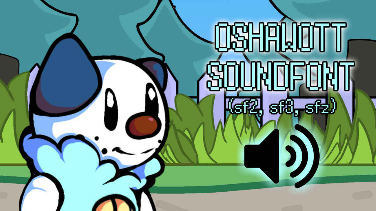 Oshawott Soundfont Modding Tool for Friday Night Funkin' | FNF Modding ...