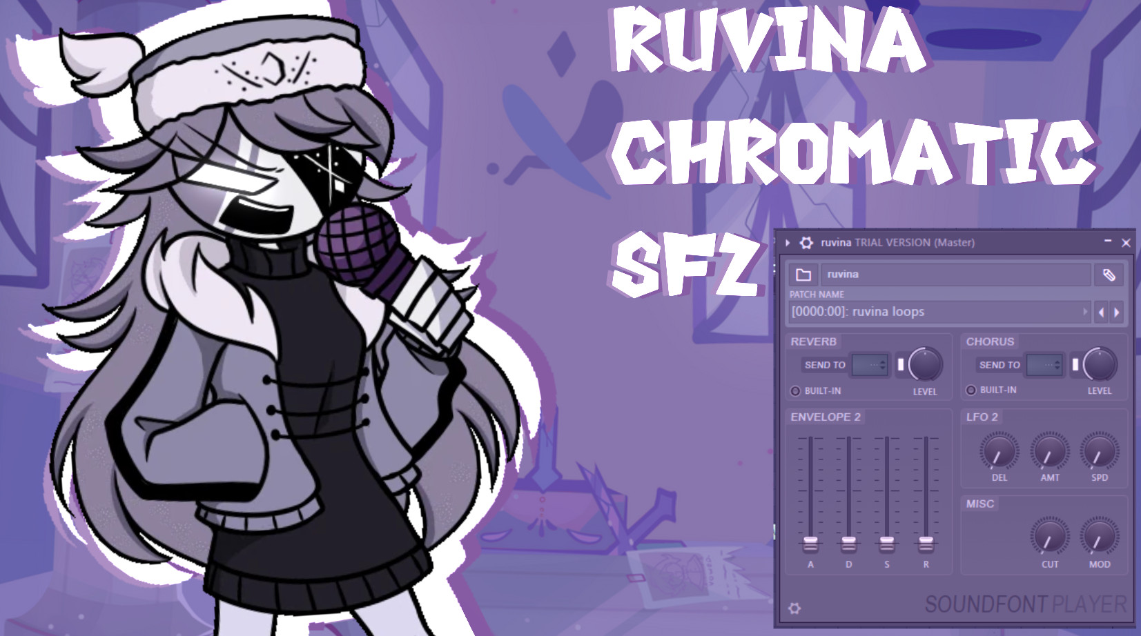 RUVINA CHROMATIC SCALE SF2 Modding Tool for Friday Night Funkin' | FNF ...