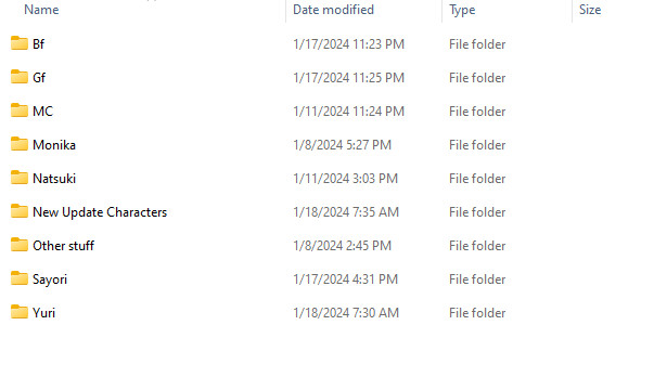 FNF Doki Doki Takeover Plus parts Modding Tool for Friday Night Funkin ...