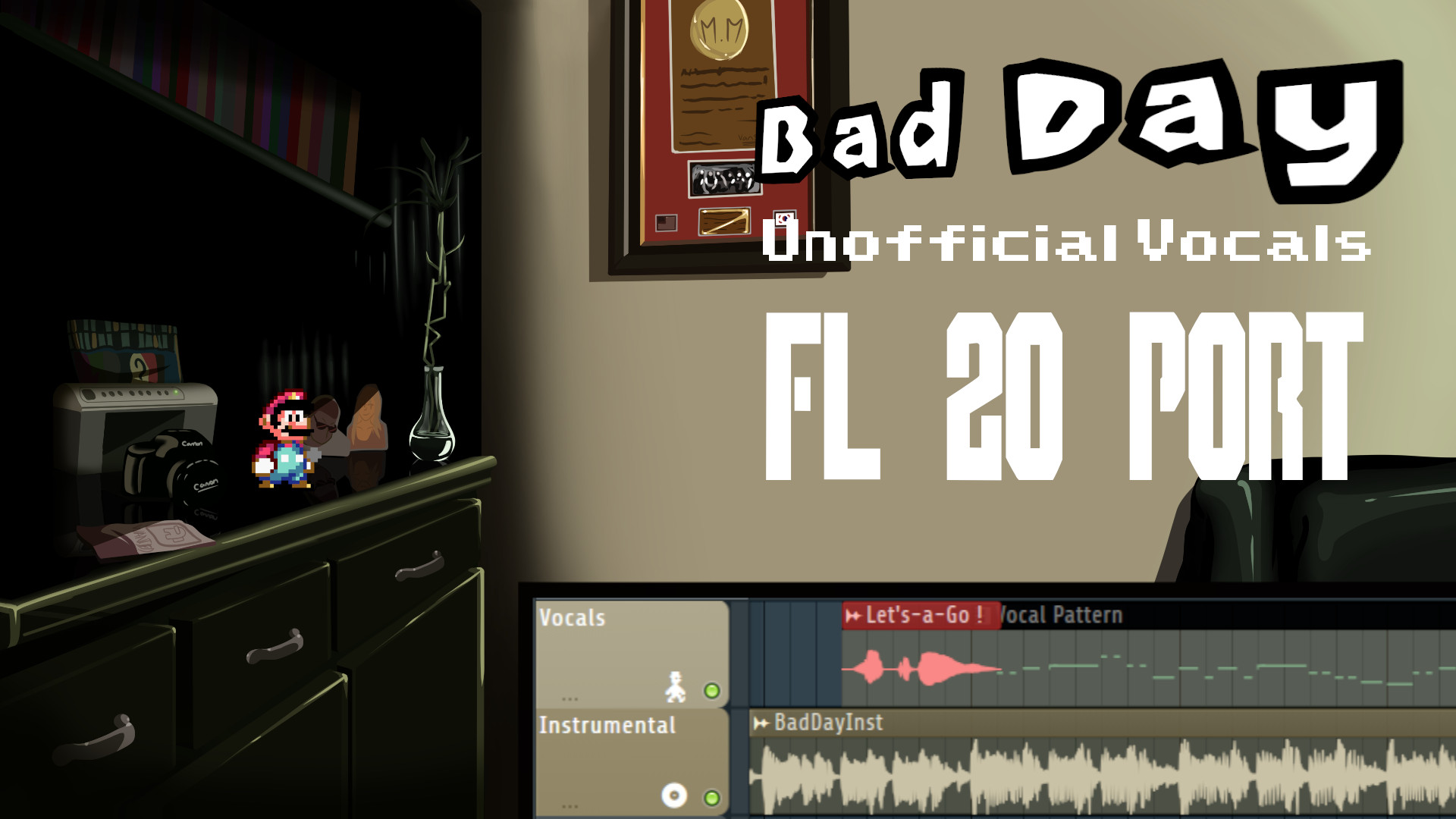Bad Day Vocal FLP (Unofficial FL 20 Port) Modding Tool for Friday Night ...