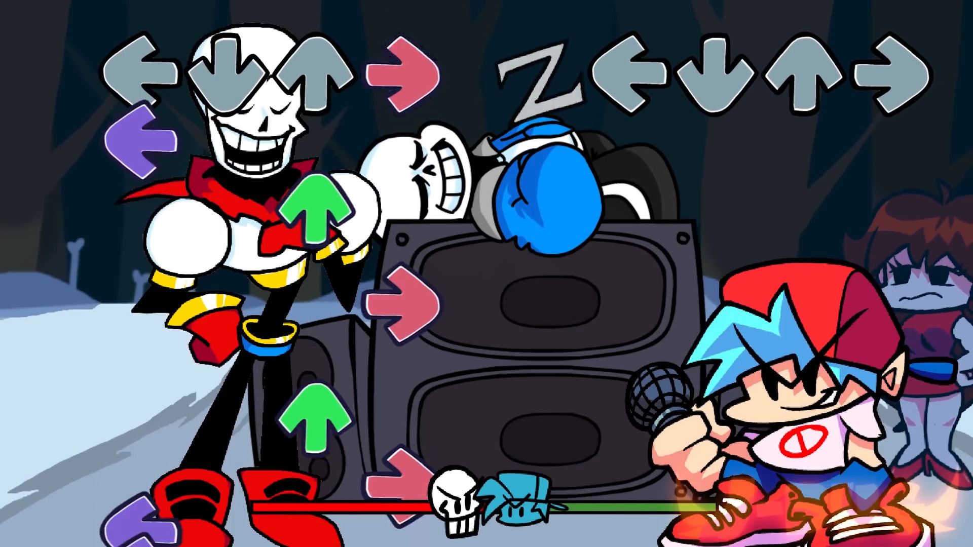Papyrus Custom Chromatic Scale Modding Tool for Friday Night Funkin ...