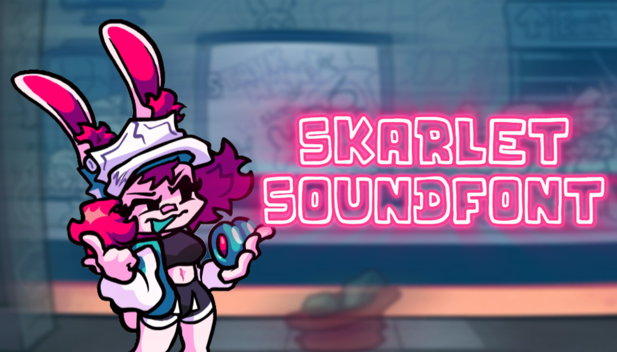 Skarlet Bunny Soundfont (Official + Loop) Modding Tool for Friday Night Funkin' | FNF Modding Tools