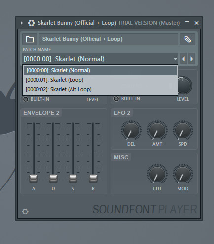 Skarlet Bunny Soundfont (Official + Loop) Modding Tool for Friday Night ...
