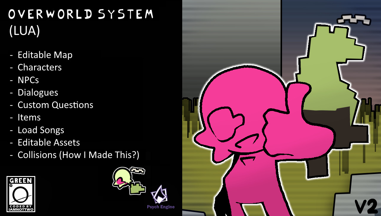 Editable Overworld System (LUA) Modding Tool for Friday Night Funkin' | FNF Modding Tools