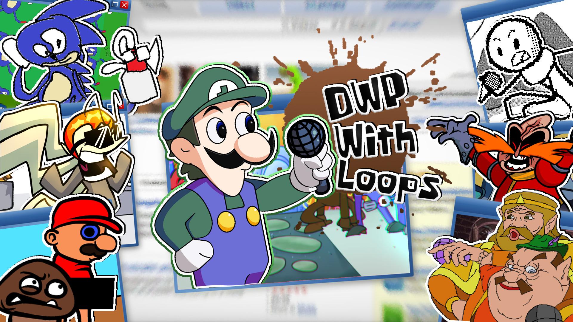 YTP Invasion DWP WITH LOOPS Modding Tool for Friday Night Funkin' | FNF ...