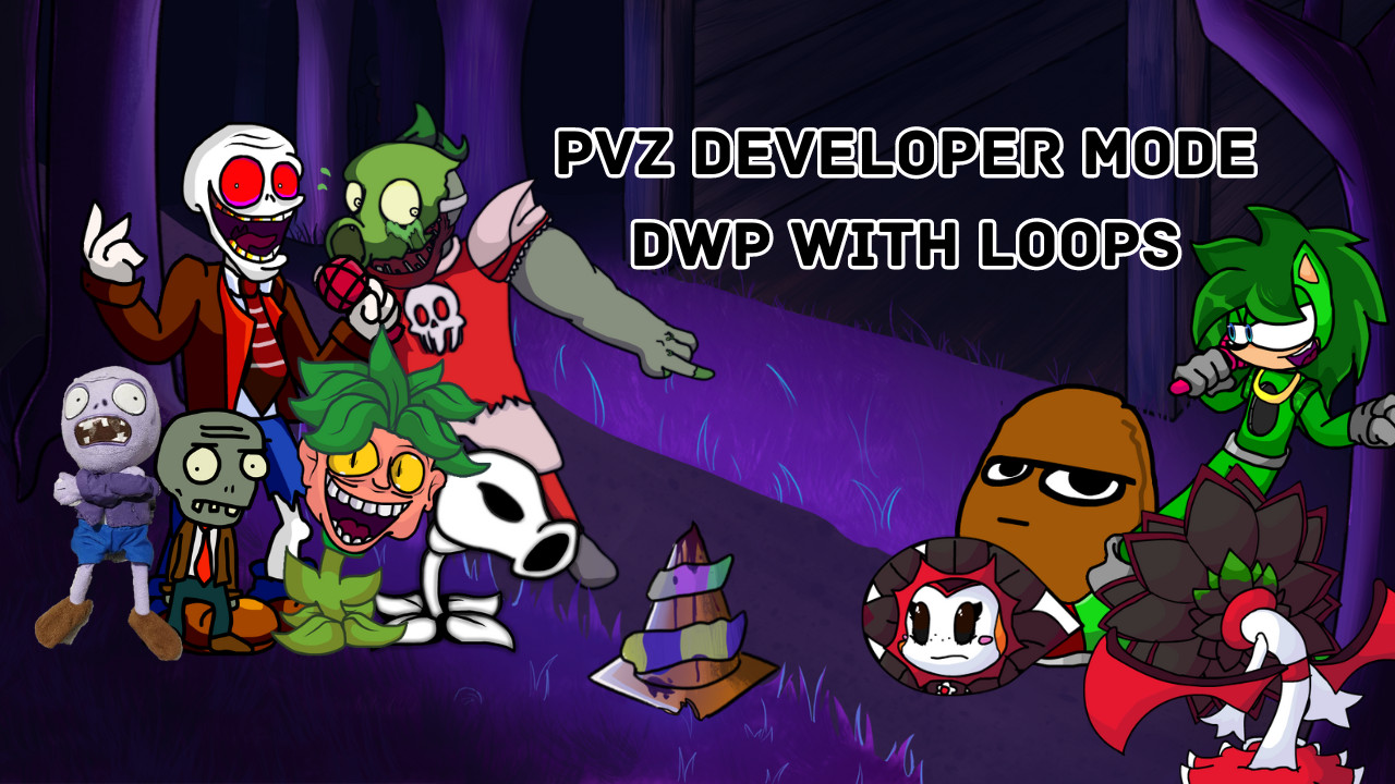 PVZ Developer Mode DWP WITH LOOPS Modding Tool for Friday Night Funkin ...