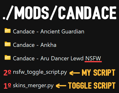 NSFW ON/OFF Toggle for Merged Skins Modding Tool for Genshin Impact | GI Modding Tools