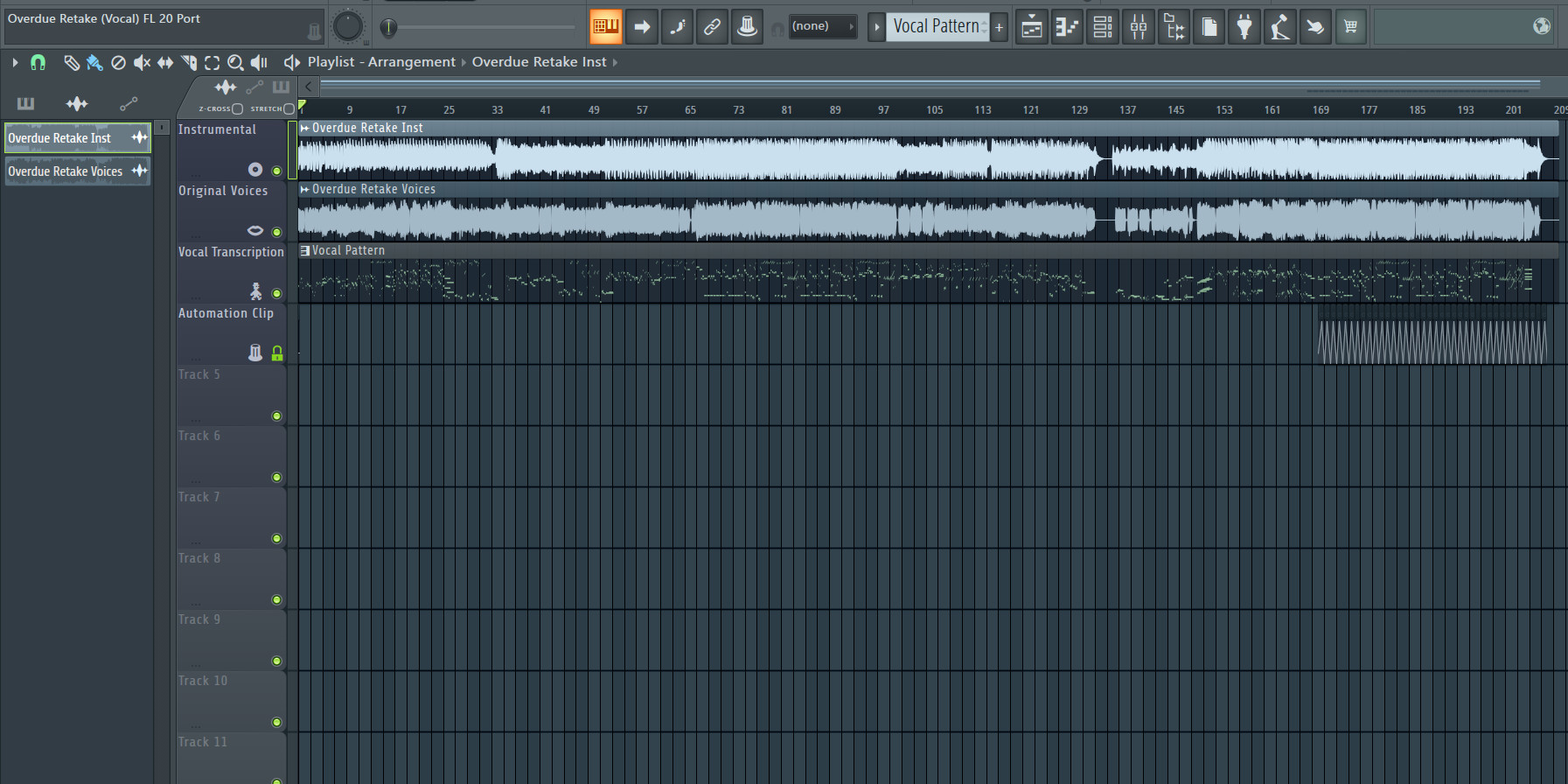 Overdue Retake Vocal FLP (Unofficial FL 20.9 Port) Modding Tool for Friday Night Funkin' | FNF ...