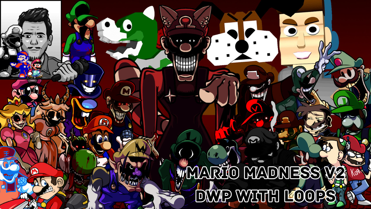 Mario Madness DWP WITH LOOPS Modding Tool for Friday Night Funkin ...