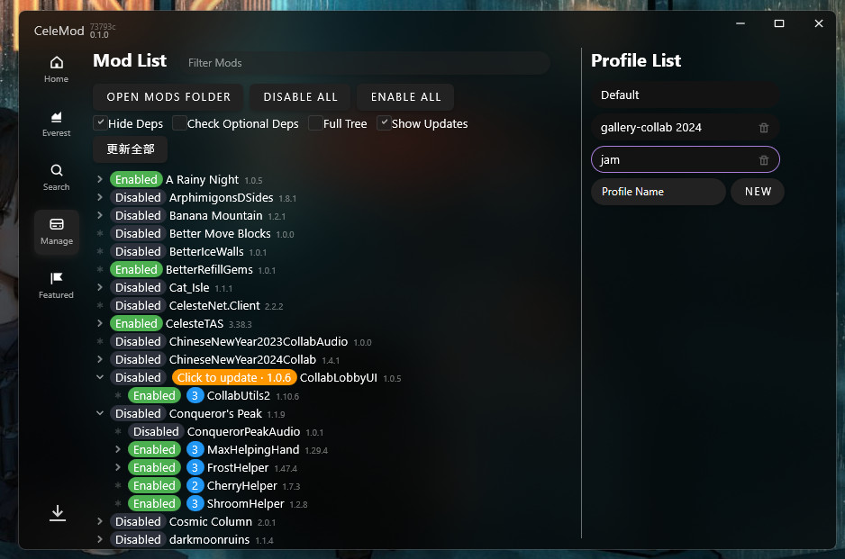 CeleMod Modding Tool for Celeste | Celeste Modding Tools
