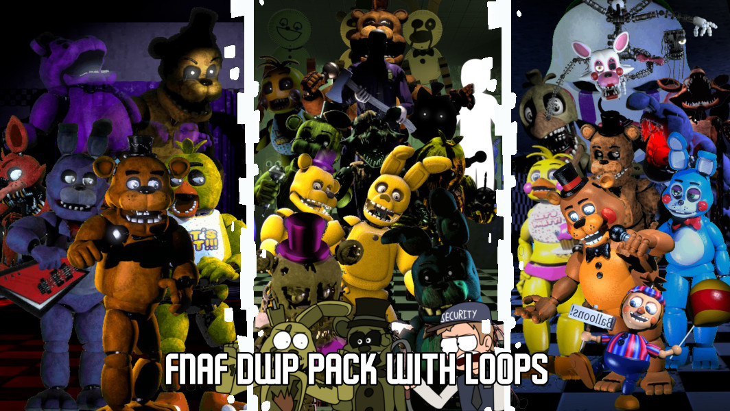 FNAF DWP WITH LOOPS Modding Tool for Friday Night Funkin' | FNF Modding ...