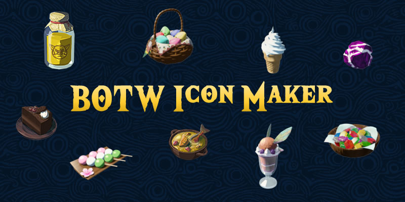BotW Icon Maker Modding Tool for The Legend of Zelda: Breath of the Wild (Switch) | BotW Modding ...