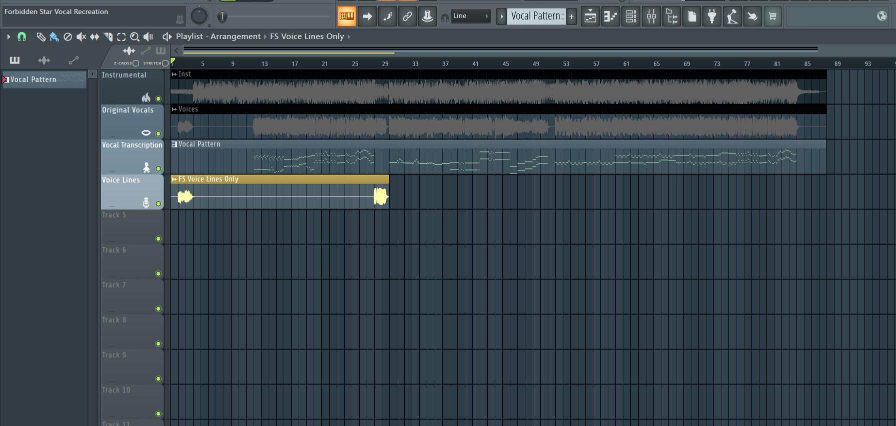 Forbidden Star Vocal FLP/MIDI Modding Tool for Friday Night Funkin' | FNF Modding Tools