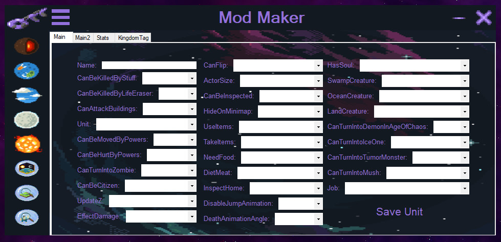 ModMaker Modding Tool for WorldBox | WorldBox Modding Tools