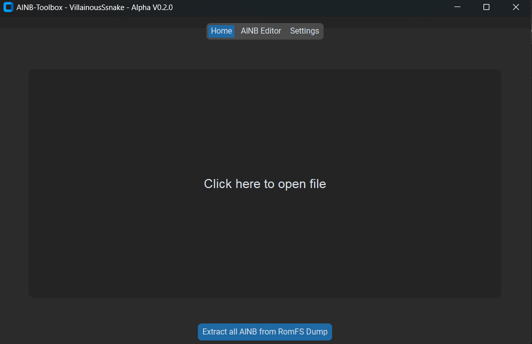 AINB-Toolbox Modding Tool for The Legend of Zelda: Tears of the Kingdom | TOTK Modding Tools