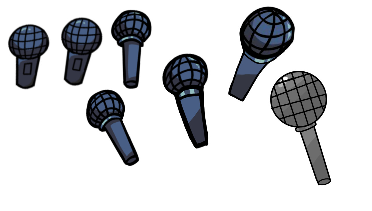 Microphones Pack Modding Tool for Friday Night Funkin' | FNF Modding Tools