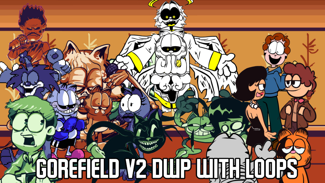 Gorefield V2 DWP Pack With Loops Modding Tool for Friday Night Funkin ...