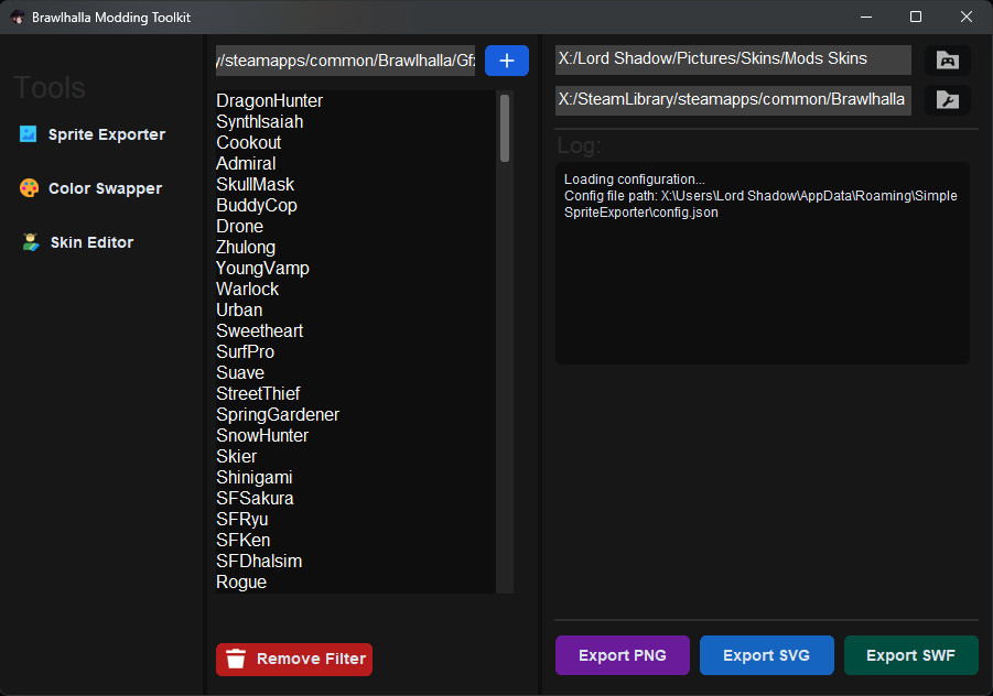 Brawlhalla Modding Toolkit Modding Tool for Brawlhalla | BHalla Modding Tools