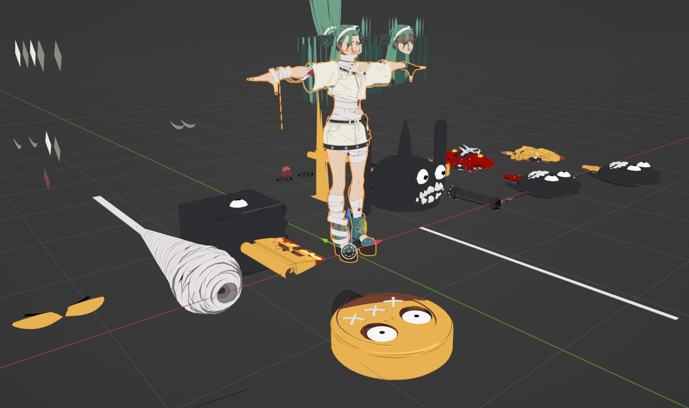 Blender Texture Setups Modding Tool for GUILTY GEAR -STRIVE- | GGST Modding Tools
