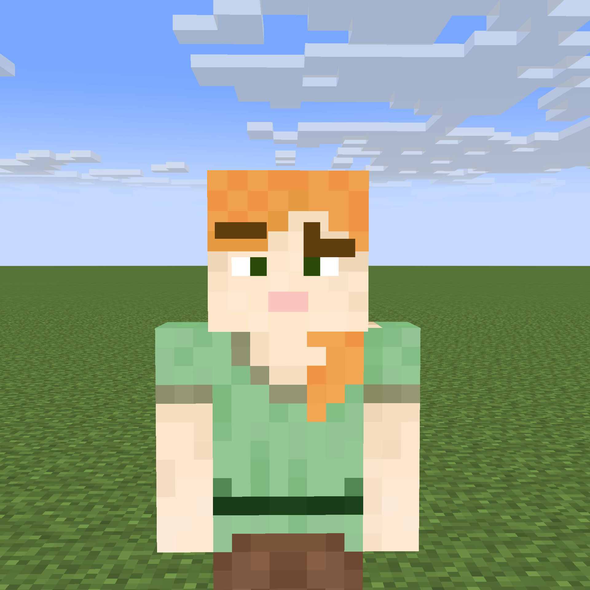 bf and gf skin (FNF MOB MOD)+face (mine imator) Modding Tool for Friday ...