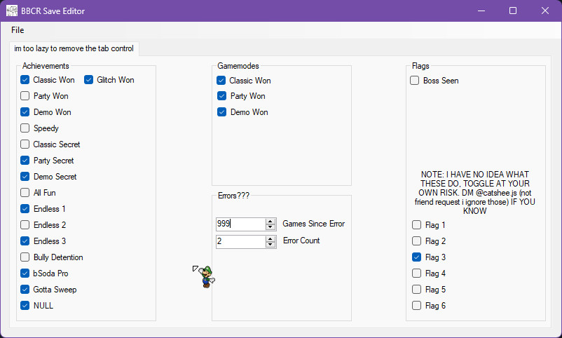 BBCR: Save Editor Modding Tool for Baldi's Basics | Baldi Modding Tools