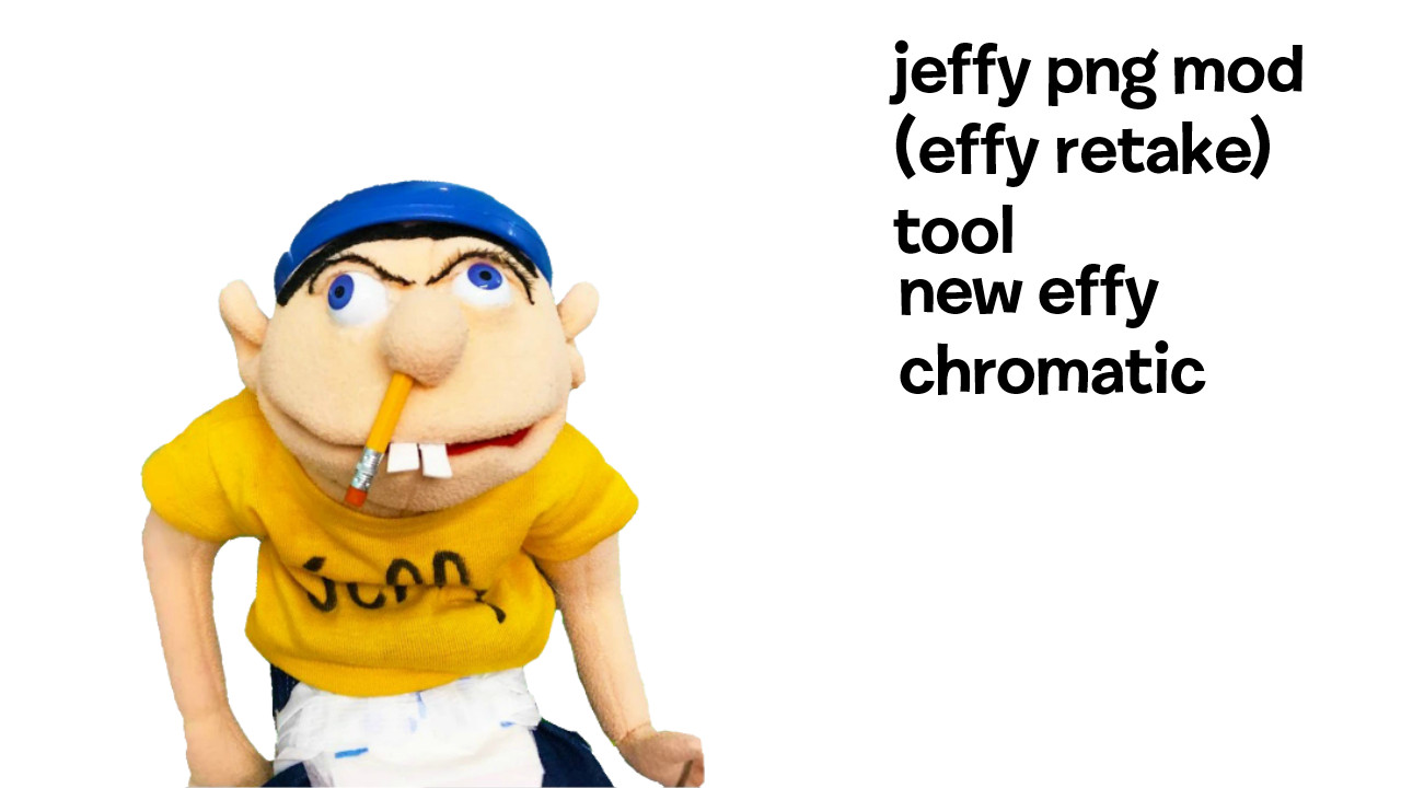 new jeffy (effy) chromatic Modding Tool for Friday Night Funkin' | FNF ...