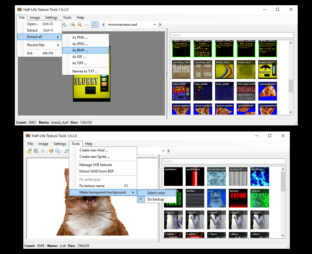 Half-Life Texture Tools Modding Tool for Goldsource Engine | GoldSrc ...