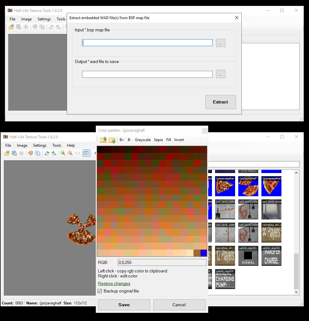 Half-Life Texture Tools Modding Tool for Goldsource Engine | GoldSrc ...