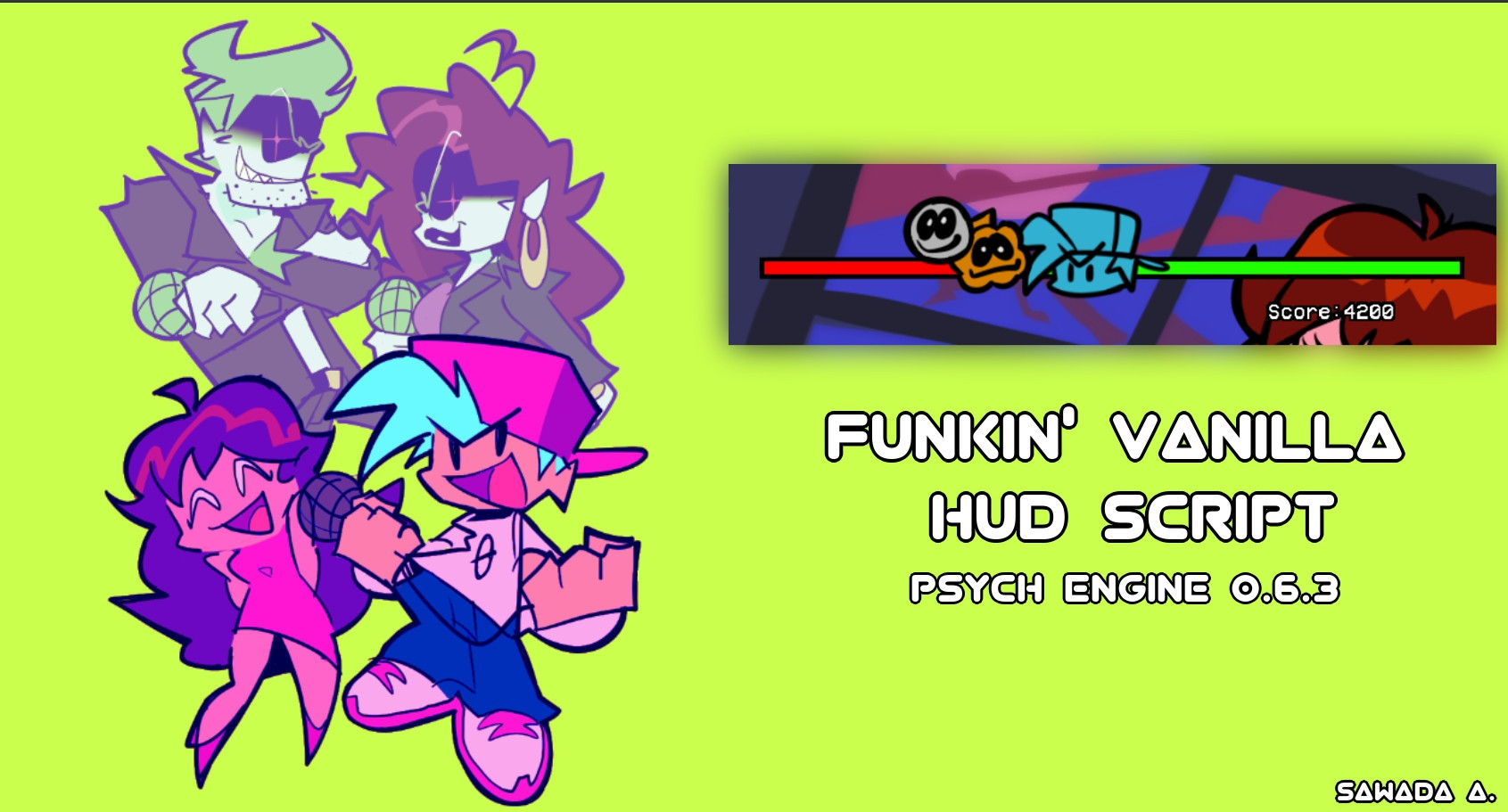 Friday Night Funkin' Vanilla HUD Script Modding Tool for Friday Night Funkin' | FNF Modding Tools