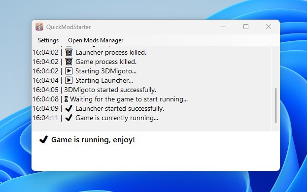 QuickModStarter - Auto 3DMigoto Launcher Modding Tool for Genshin ...