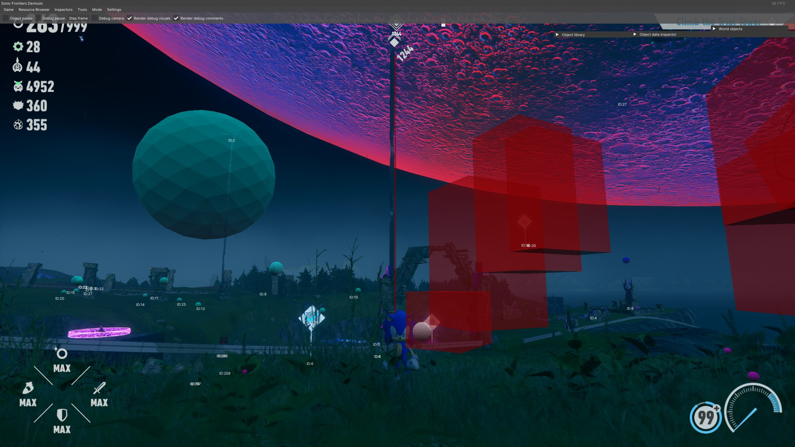 Sonic Frontiers DevTools Modding Tool for Sonic Frontiers | Frontiers Modding Tools